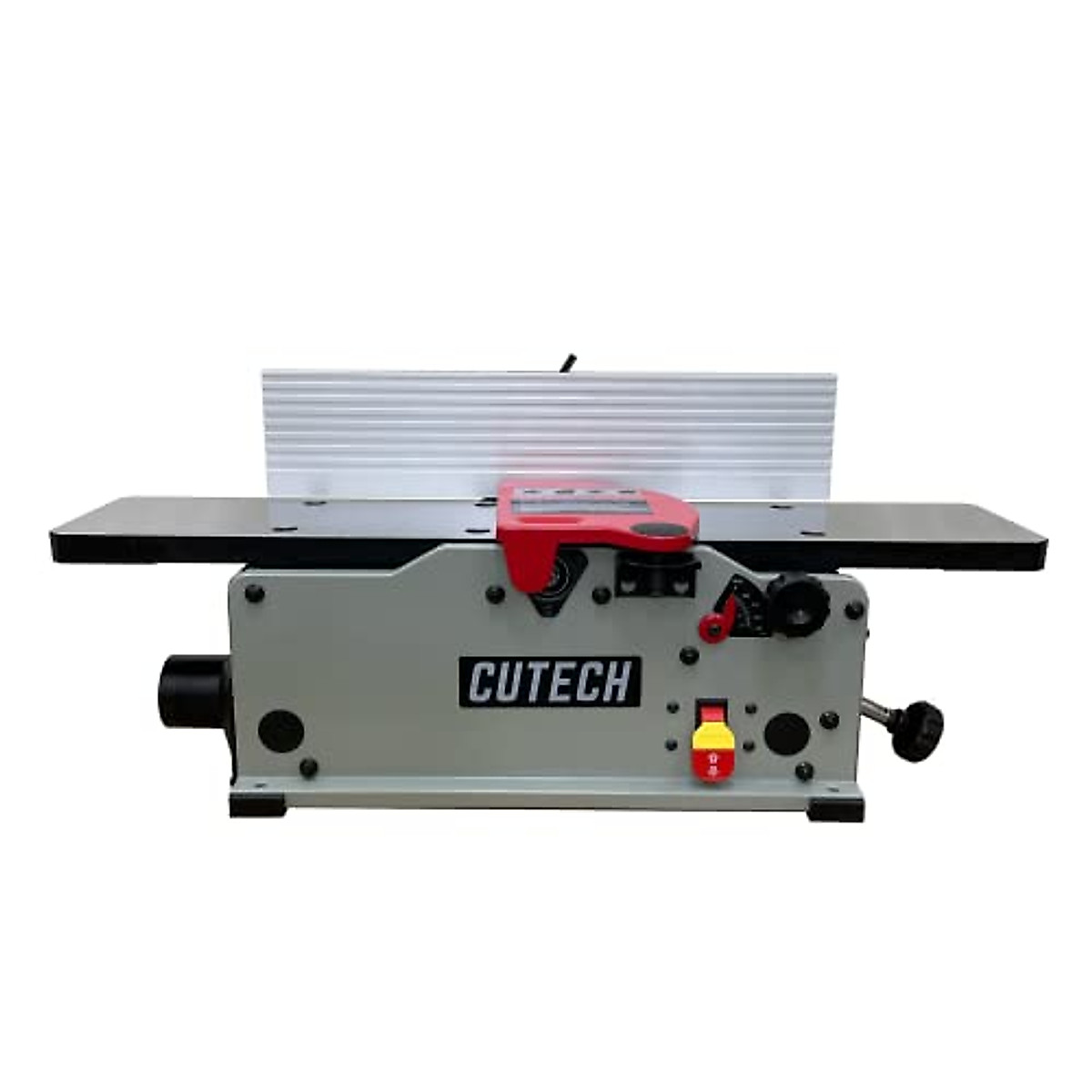 Cutech 40160HI 6-Inch Spiral Cutterhead Benchtop Jointer with Cast Iron Tables and 12 Tungsten Carbide Inserts
