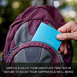 Pocket-sized Gratitude Journals - Freedom Set (Manage Stress & Anxiety, Mental Health Support, Self-Care Checklist, Prompts, 3.5" x 5.5", 36 pages)