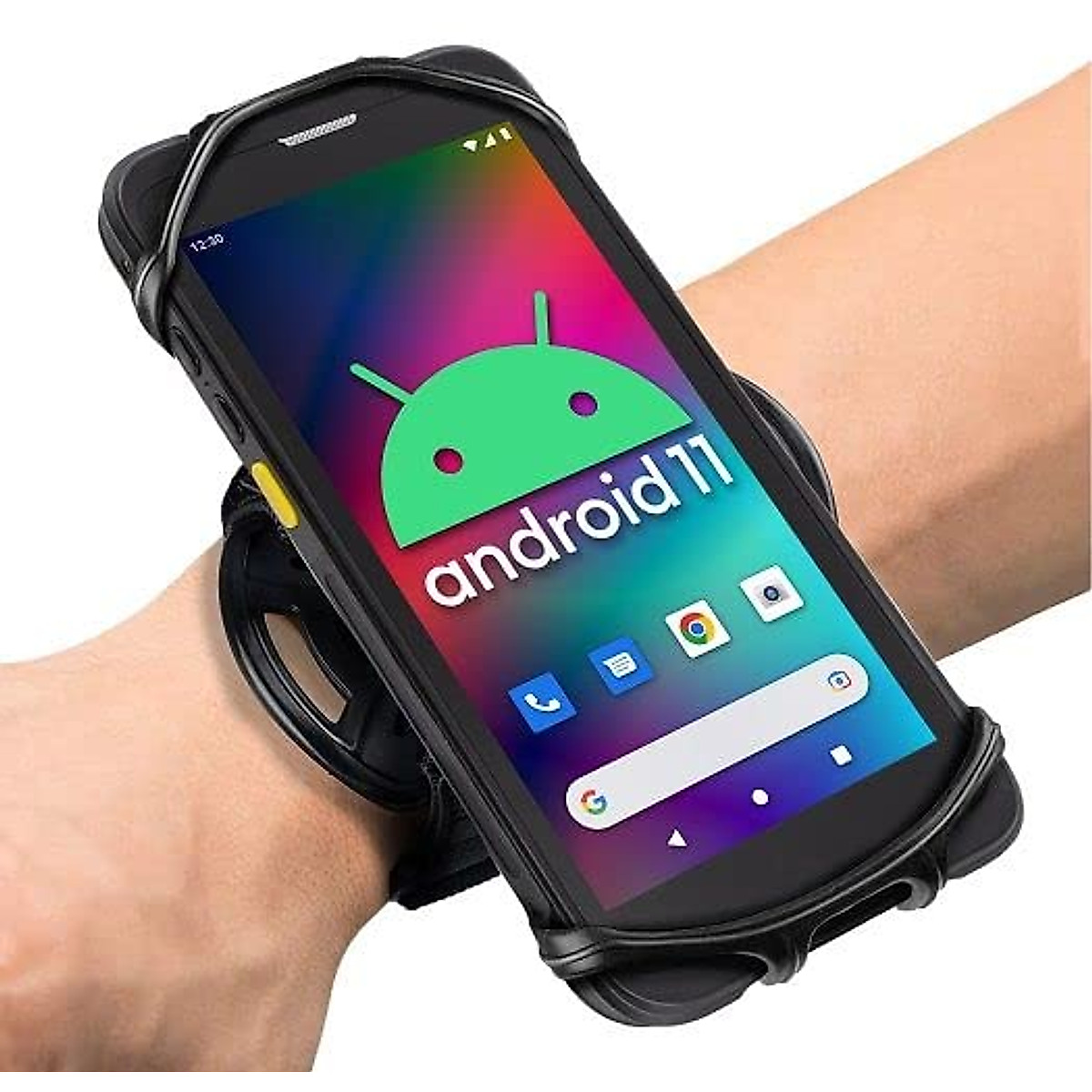 Wrist Mount Compatible with Zebra Android Barcode Scanners and iOS/iPhone Devices (to Make Device Hands-Free Wearable) – for Warehouse and Inventory Management Applications