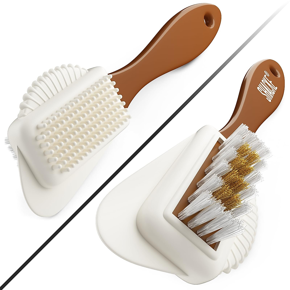 Shacke Suede & Nubuck 4-Way Leather Brush Cleaner