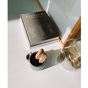 Bursera Vulcan Ceramic Bowl, Tree Planted with Every Order, Smudging Burn Bowl for Sage, Palo Santo Wood, Form for Candles, Candle Container, Smudge, Decorative Incense Burner