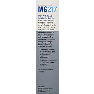 Triton Consumer Products MG 217 Medicated Coal Tar Shampoo for Psoriasis, 8 Fluid Ounce
