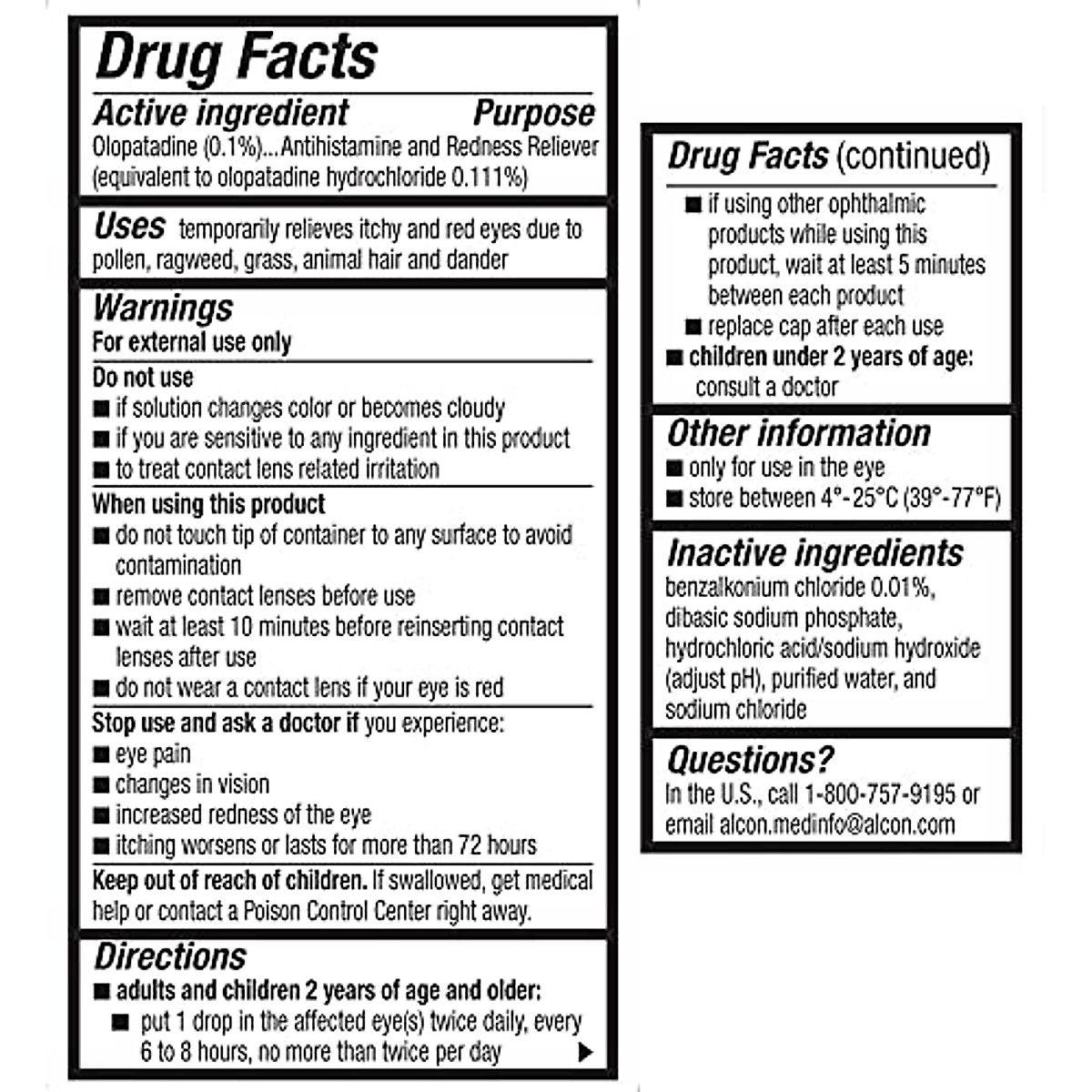 ALCON Pataday Twice Daily Relief, 0.17 Fl Oz