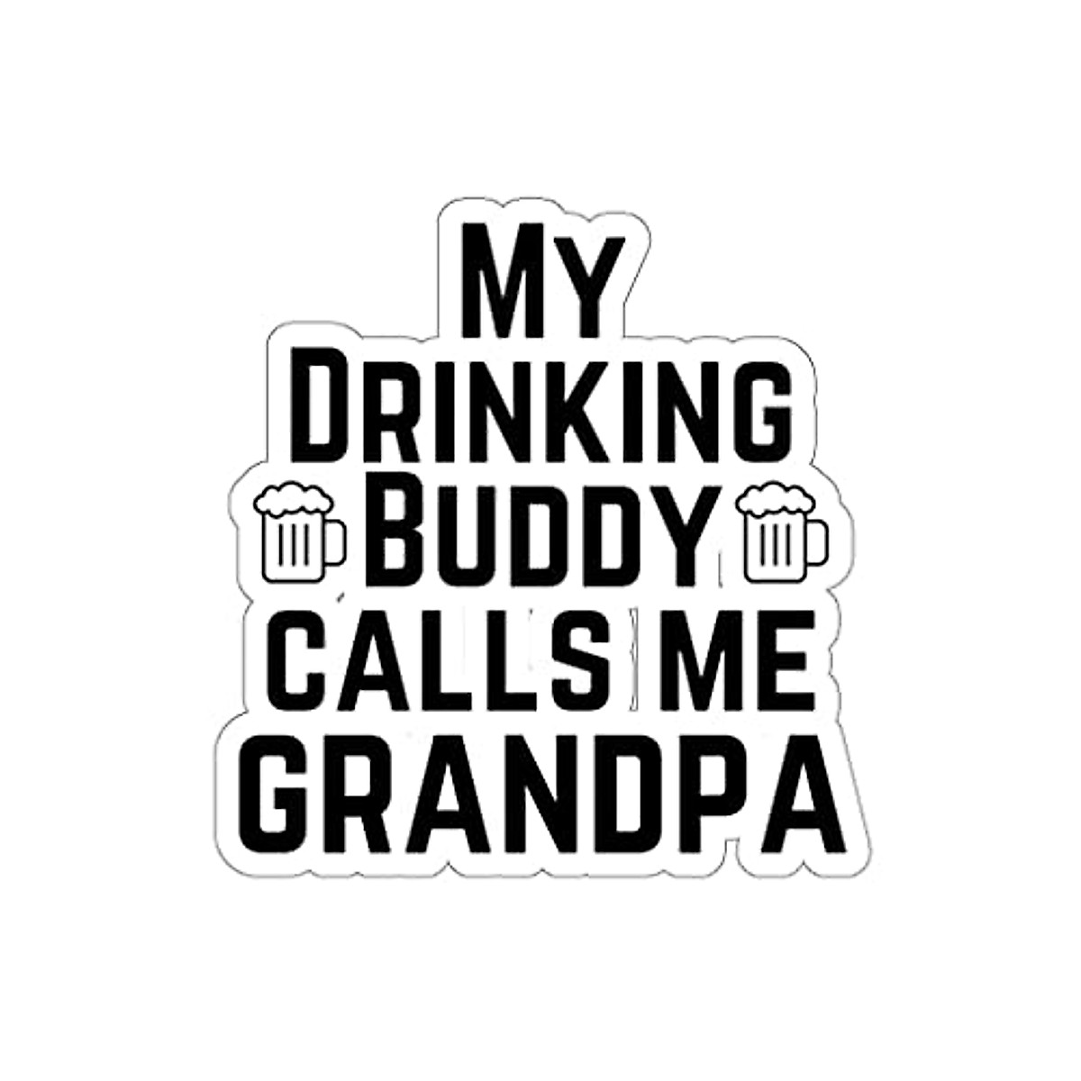 Teegarb Letter Blanket Sticker Decal Hilarious Beer Ale Malt Alcoholic Beverages Leisure Lover Humorous Barley Hops Stickers for Laptop Car 4" × 4" / Transparent