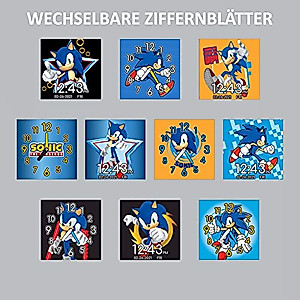 Accutime Sonic the Hedgehog Touchscreen (Model: SNC4055AZ), Camera, Blue