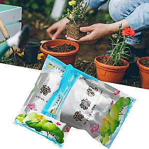 Natural Lotus Pond Mud 500g Water Lily Planting Silt Garden Fertile Bonsai Flower Nutrient Soil for Aquatic Plant Cultivation