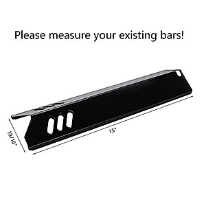 Hisencn Grill Kits for DynaGlo DGF510SBP, DGF510SSP, DGF510SSP-D, Heat Plate and Cooking Grid for Backyard BY13-101-001-13, GBC1460W, GBC1461W, GBC1462W, GBC1059WB, BH13-101-099-01, BH14-101-099-01