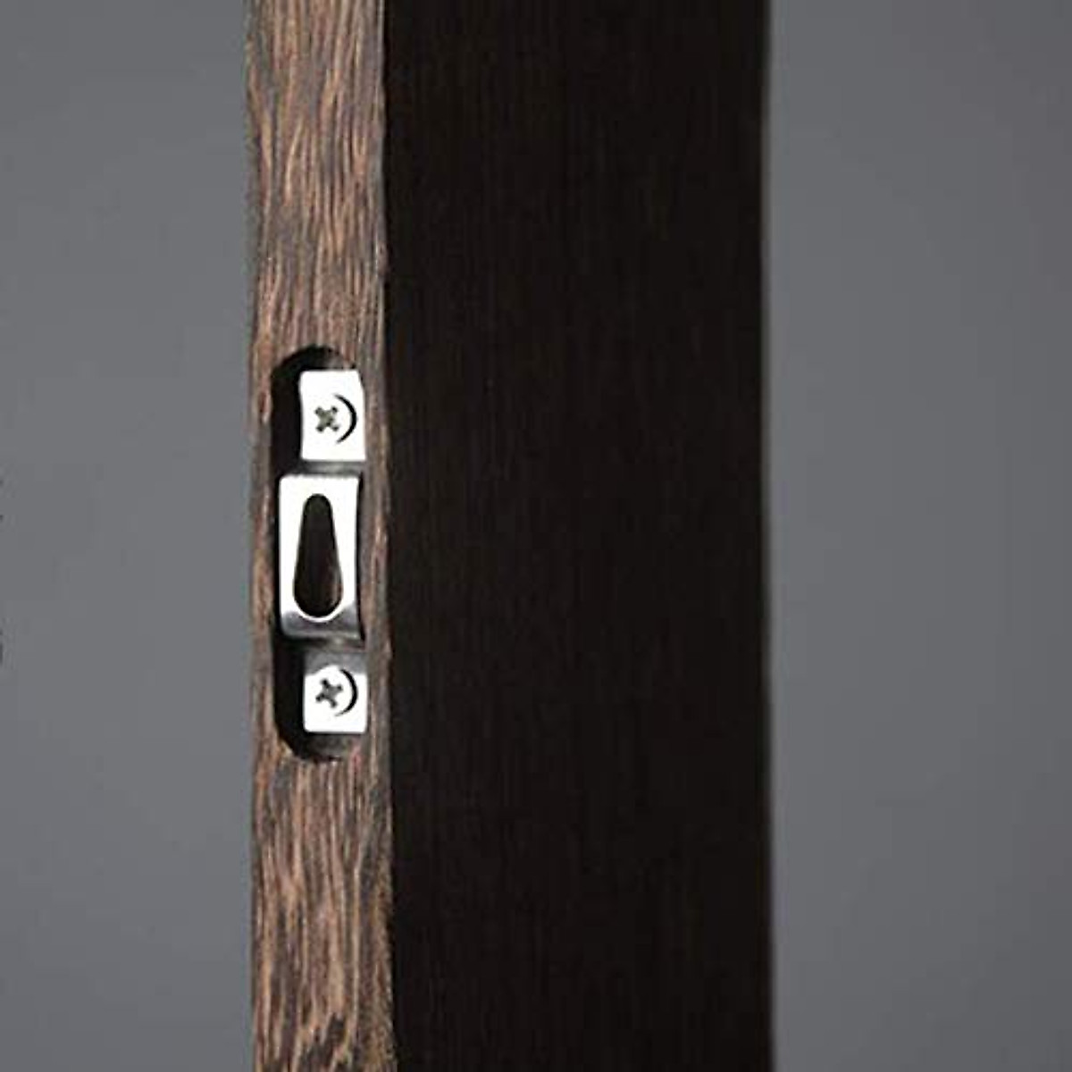 PIBM Stylish Simplicity Shelf Wall Mounted Floating Rack Shelves Solid Wood Retro Lattice Back Hook Multi-Layer Multifunction Environmental Protection, Brown , 56x12x56cm