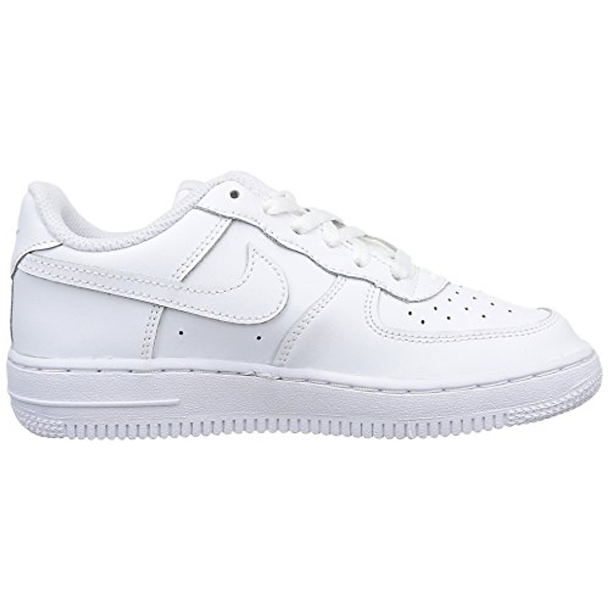 Nike Preschool Force 1 (PS) 314193 117 White on White - Size 12C