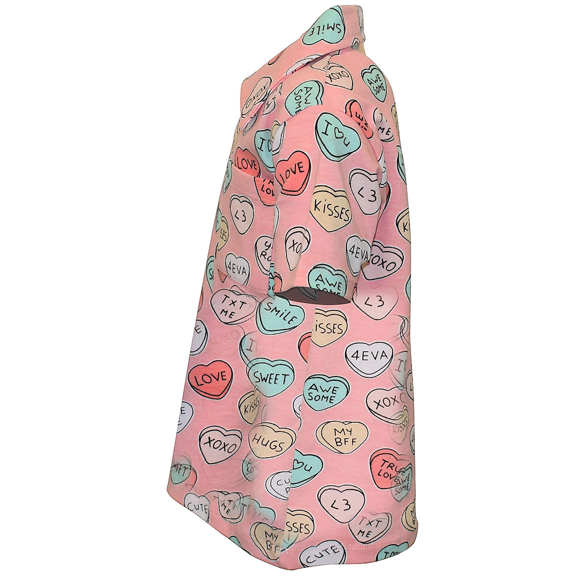 Unique Baby Boys Valentines Day Candy Hearts Polo Shirt (2t, Candy Hearts)