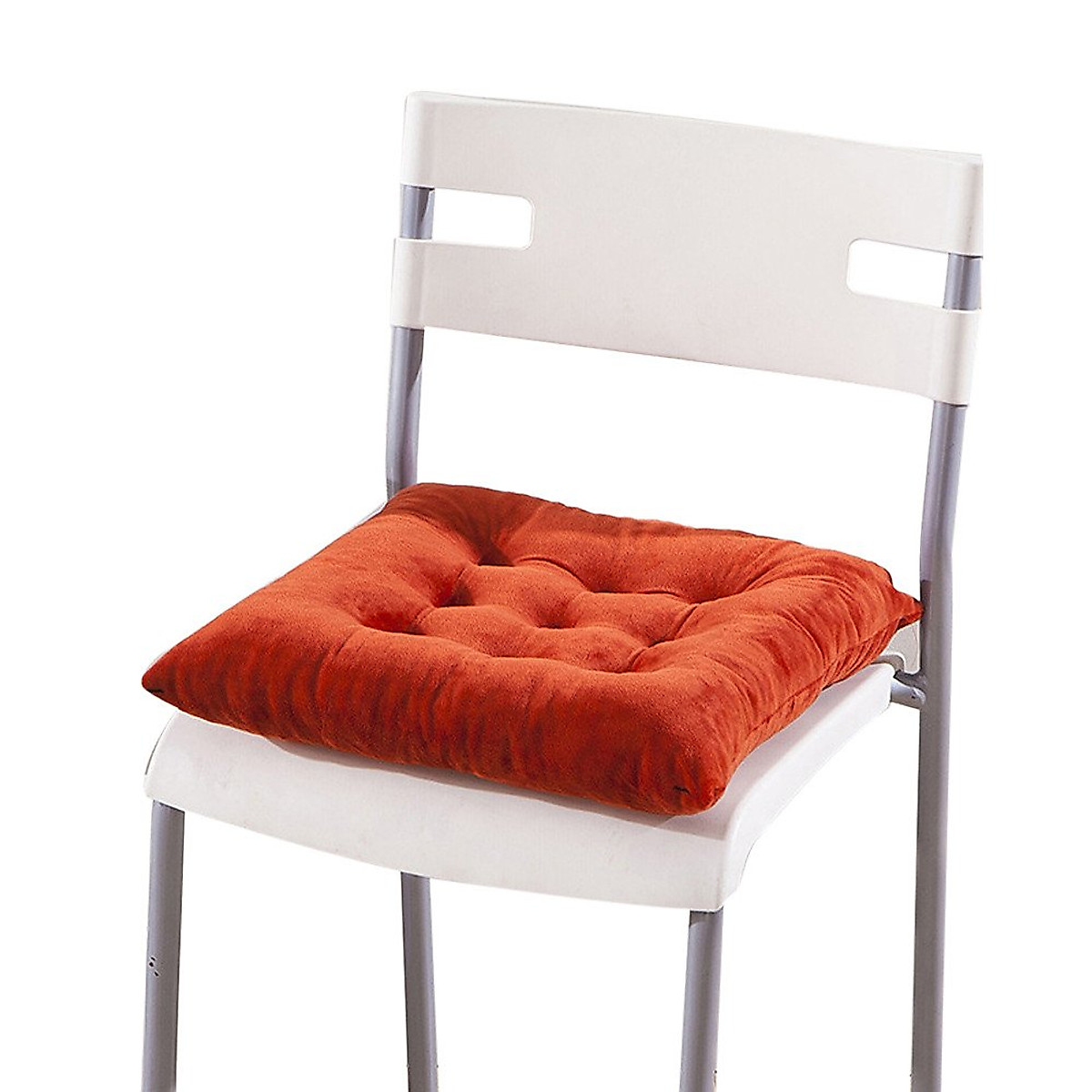 TGone Pads Home Kitchen Office Chair Cushion Pads Seat Indoor Kitchen,Dining & Bar Lumbar Support Pillow Office Chair Massage And Heat (Orange,Coffee,purple,red,Army Green,Blue,Sky blue, One Size)