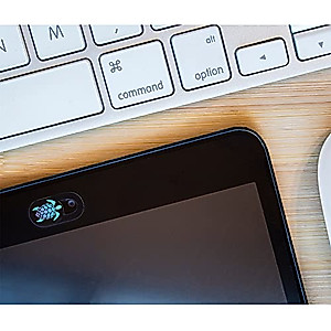 Veekyvicky Laptop Camera Cover Slide Webcam Cover for Privacy Fits for Mini PC, PC, Surface, Tablet, Desktop Computer, Smart Phone - 3 Packs, Ocean