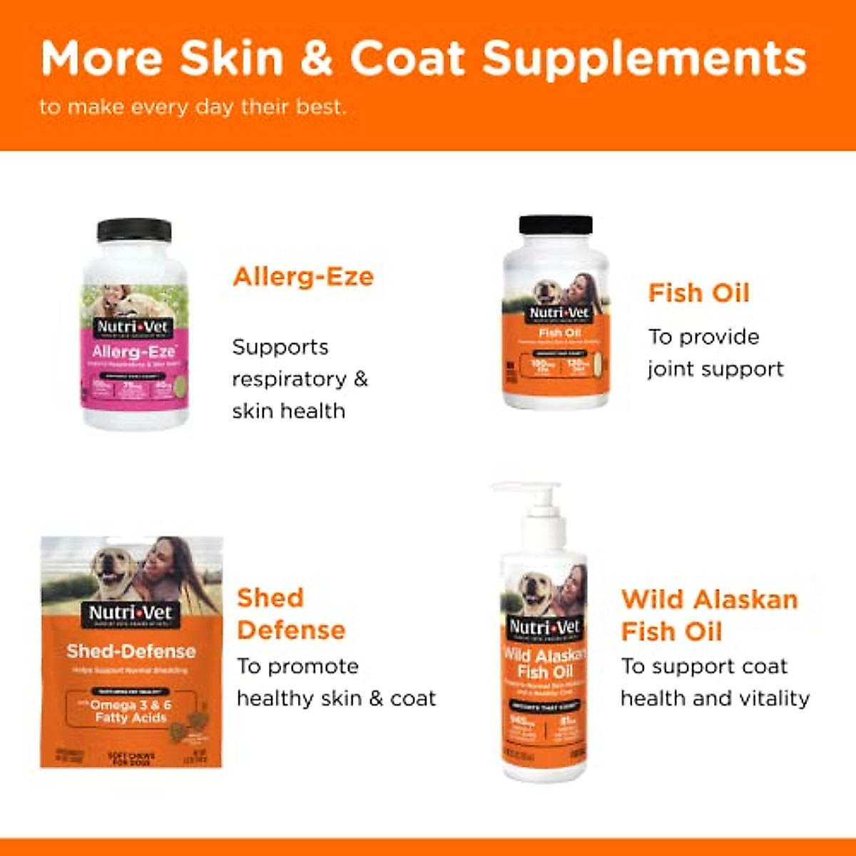 Nutri-Vet Brewer's Yeast and Garlic Chewable Tablets for Dogs - Veterinarian Formulated to Support the Immune System and a Healthy Skin & Coat - 500 Chewable Tablets