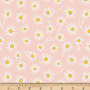 Art Gallery Fabrics Art Gallery Wonderful Things Flower Glory Morning Fabric, Pink