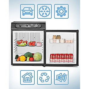 Smad 3 Way Propane Refrigerator 3 Way Propane Freezer