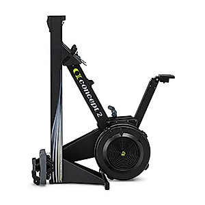 Concept2 RowErg Indoor Rowing Machine with Tall Legs - PM5 Monitor, Device Holder, Adjustable Air Resistance, Easy Storage
