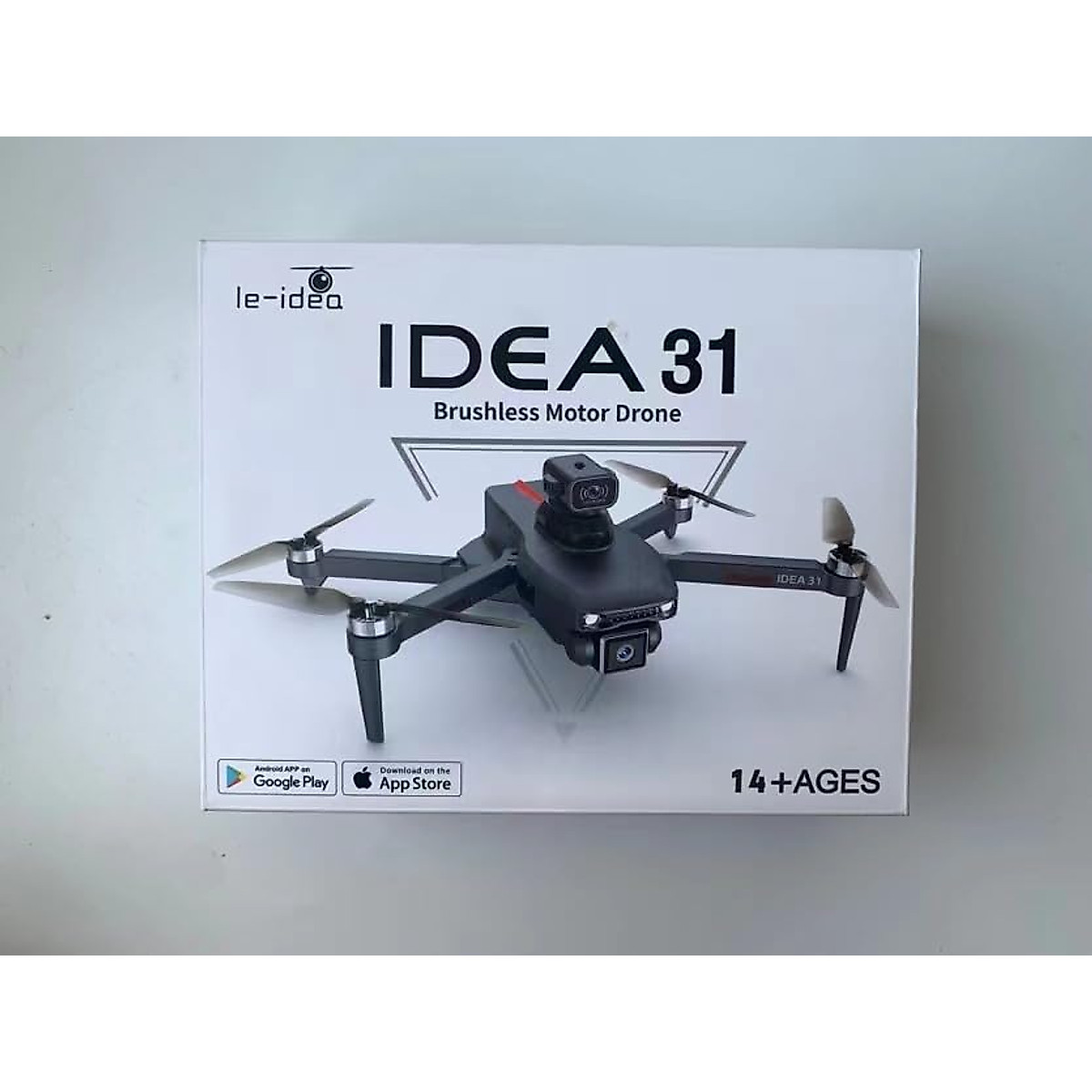 le-idea Brushless Motor Drone with 2 Camera for Adults 4K, 360° Obstacle Avoidance Drone with Camera 4K 5G WiFi FPV Quadcopter for Beginners Drone with Camera for Adults IDEA31P Drone