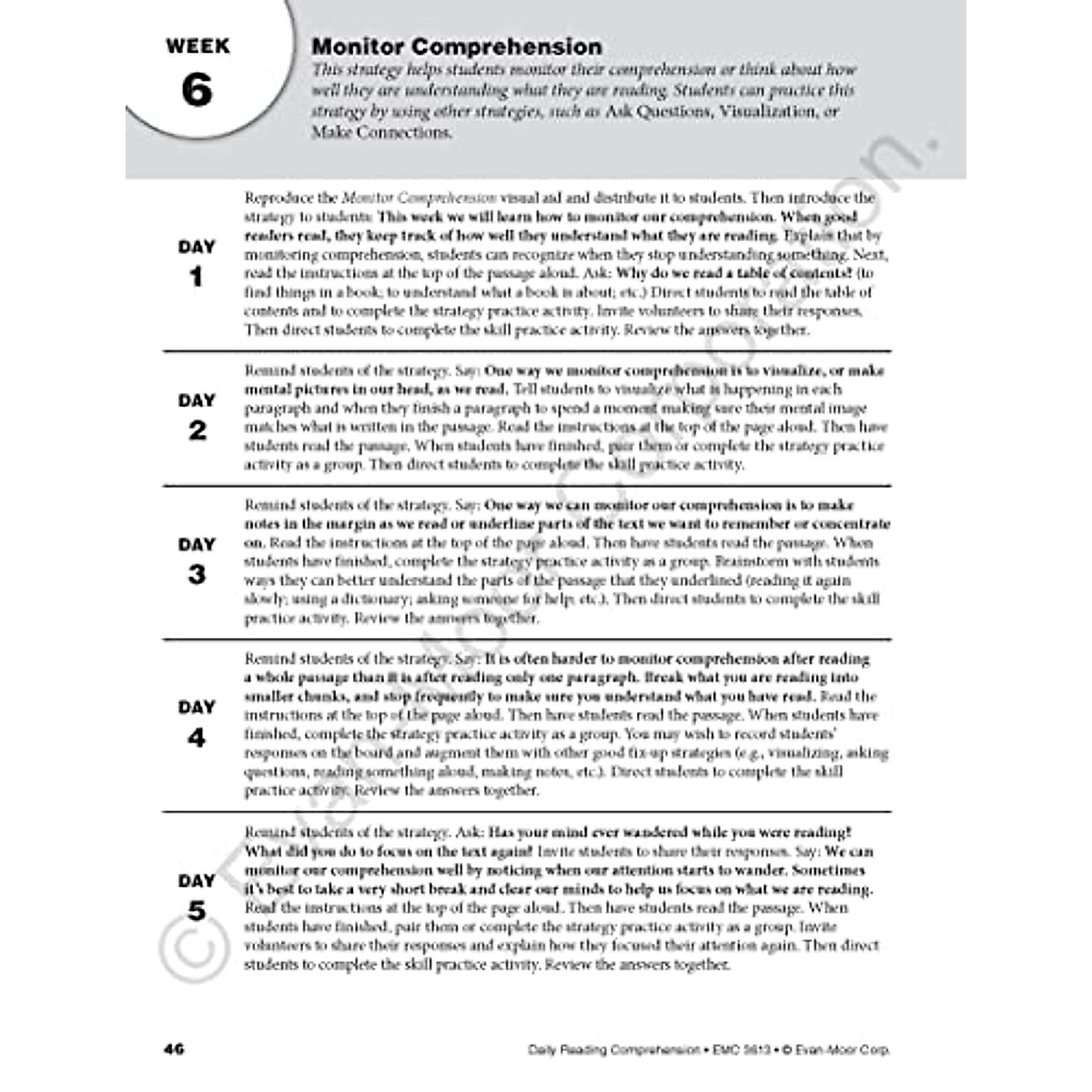 Evan-Moor Daily Reading Comprehension, Grade 3