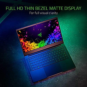 Razer Blade Stealth 13 Ultrabook Laptop: Intel Core i7-8565U 4-Core, Intel UHD Graphics 620, 13.3" FHD 1080p, 8GB RAM, 256GB SSD, CNC Aluminum, Chroma RGB Lighting, Thunderbolt 3, Black