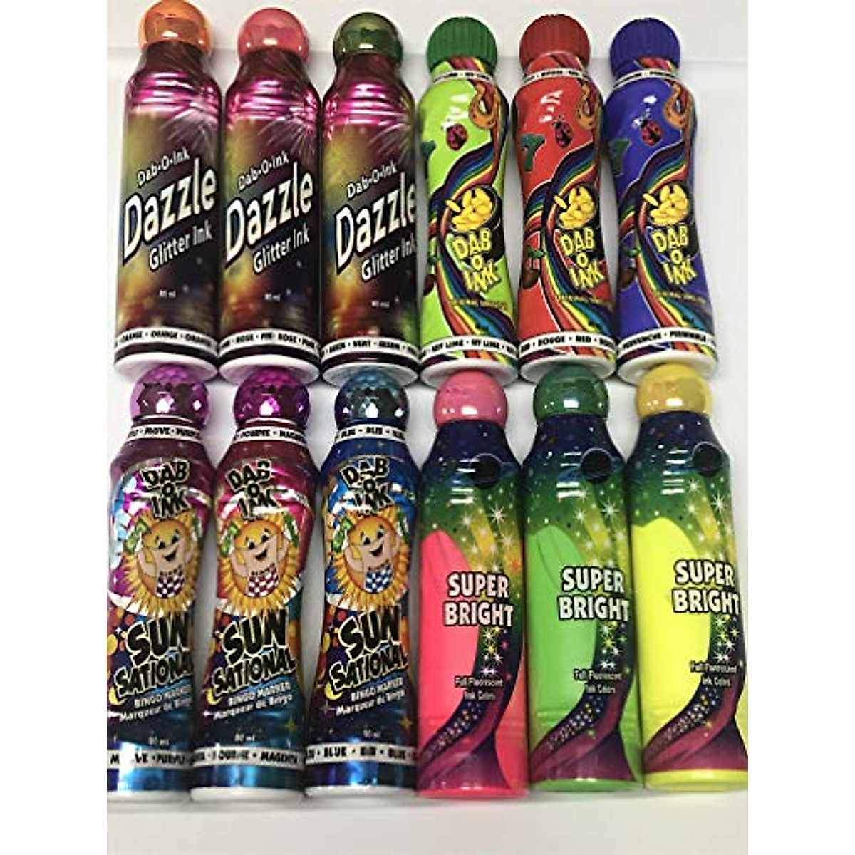 Dab-O-Ink Variety Pack-3oz (12pk)