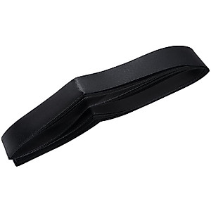 WENDYWU DIY Ballet Ribbon 7/8'' Wide Pointe Shoes Satin Ribbon for Dance Shoes (Black) Colorful Ribbon Baking Gift Box Packaging Polyester Ribbon DIY Handmade Rose Accessories Satin Ribbon