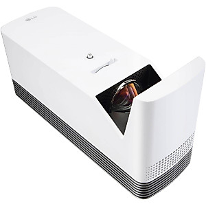 LG CineBeam FHD Projector HF85LA - DLP Ultra Short Throw Laser Home Theater Smart Projector, White