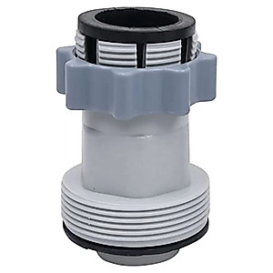 vidaXL 2x Pool Hose Adapters Type B Pool Hose Adapter Pool Supply Pool Supplies Pool Equipment Adapter Adapters Outdoor Garden Backyard