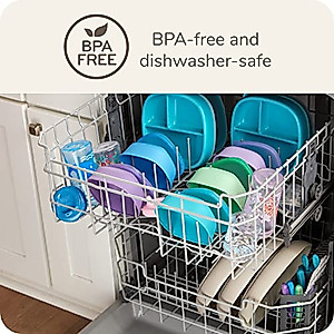 NUK Blue's Clues Kids Plate – BPA-Free Plastic Plate for Toddlers 12+ Months