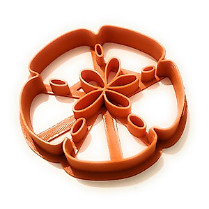 T3D Cookie Cutters Sand Dollar Cookie Cutter, Suitable for Cakes Biscuit and Fondant Cookie Mold for Homemade Treats
