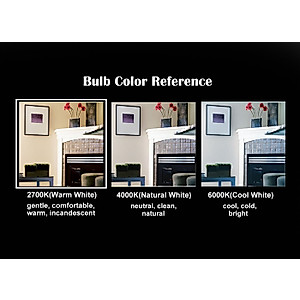 OPALRAY C35 6W(60W Incandescent Replacement) LED Candelabra Bulb, LED Filament Bulb with E26 Medium Base, Soft Warm White Light, Eye-Protect Frosted Glass Housing, Dimmable, Flame Tip, 5-Pack