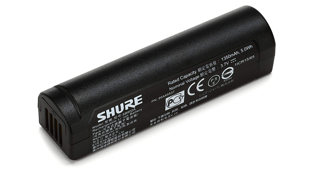 Shure SB902A Rechargeable Battery for GLX-D Systems