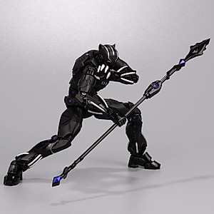 千値練(Sentinel) Fighting Armor Black Panther Non-Scale ABS & Diecast Painted Complete Action Figure