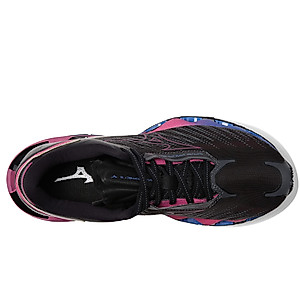 Mizuno Women's Wave Prophecy 12 Running Shoe, Black Oyster, 9