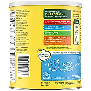 Nido Fortificada Dry Whole Milk 1.76 Pound