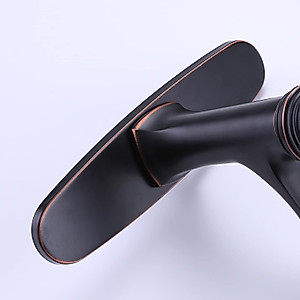 Sink Hole Cover, Faucet Hole Deck Plate 10" Oil Rubbed Bronze Escutcheon Plate for 1 or 3 Hole Kitchen Bathroom Sink Faucet RBROHANT