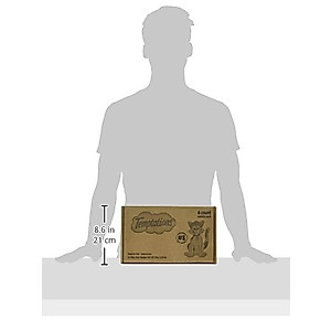 TEMPTATIONS Classic Crunchy and Soft Cat Treats Feline Favorites Variety Pack, (6) 3 oz. Pouches