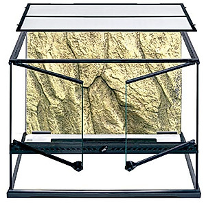 Exo Terra Glass Terrarium Tank - 24 x 18 x 18 Inches