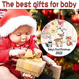 2022 Baby Christmas Ornament, Jocidea 2022 Baby Ornament Baby First Christmas Ornament New Baby Christmas Ornament Baby Christmas Tree Ornaments - Baby First Xmas Gifts