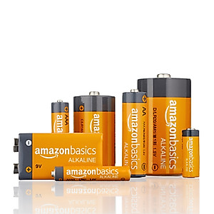 Amazon Basics 100-Pack AAA Alkaline High-Performance Batteries, 1.5 Volt, 10-Year Shelf Life