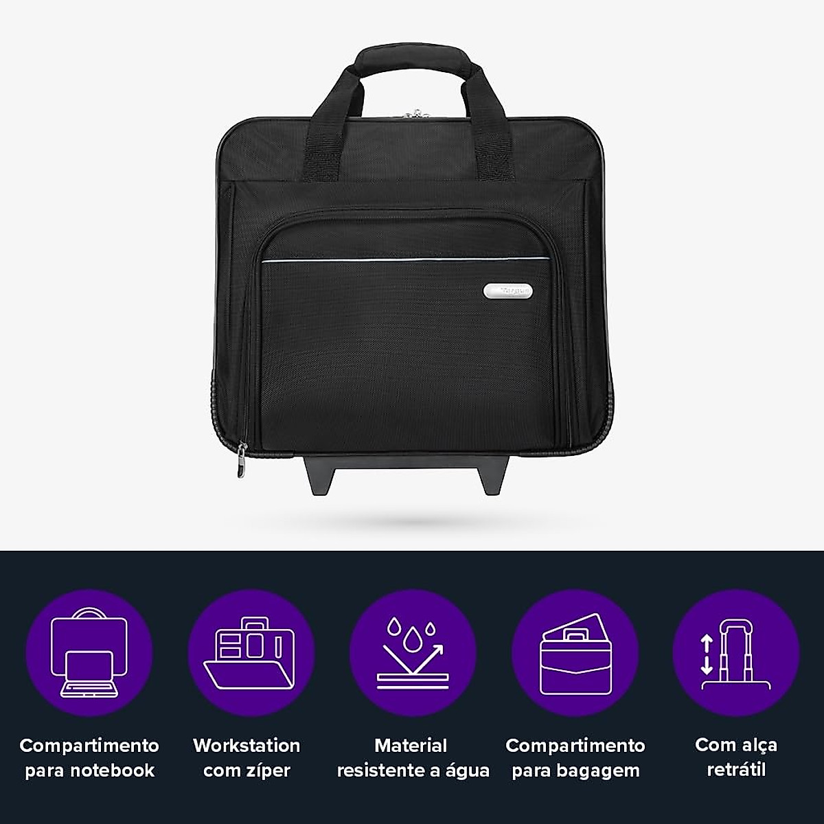 Targus 16 Inch Rolling Laptop Case (Black)