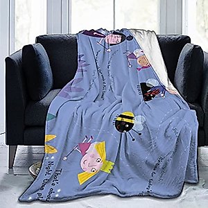 ARHONG Ben & Holly'S Little Kingdom Ultra-Soft Micro Fleece Blanket Home Decor Throw Lightweight for Couch Bed Sofa 50"X40"