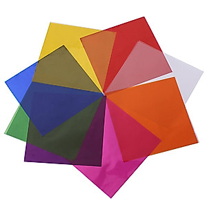 Cellophane, 120 pieces of 8x8-inch cellophane paper, color Cellophane packaging, used for DIY crafts decoration