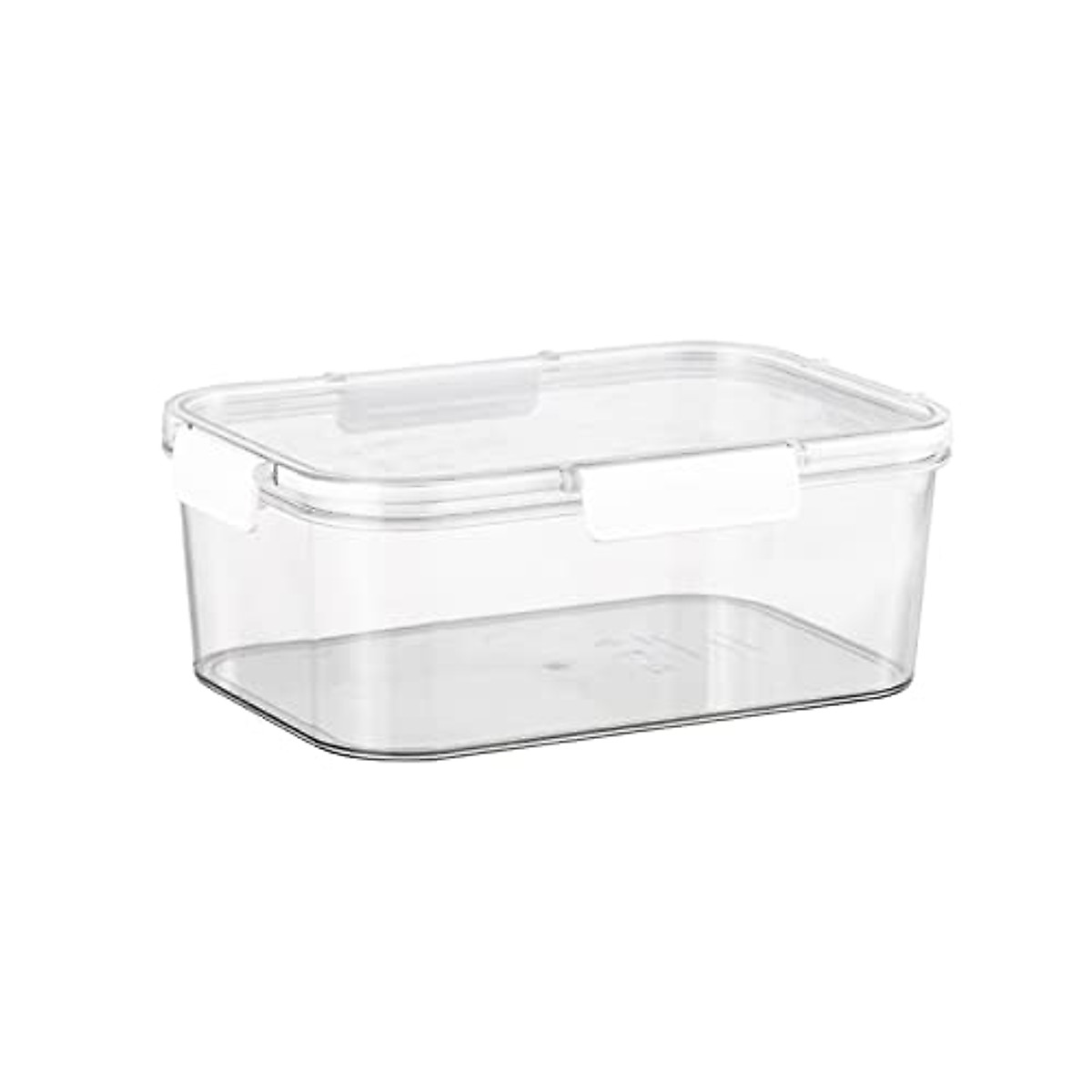2 pack Transparent with lid food preservation box Household refrigerator freezer sealed box Vegetable and fruit classification plastic storage box