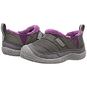 KEEN unisex-child Howser Ii,Steel Grey/Wood Violet,4 Toddler