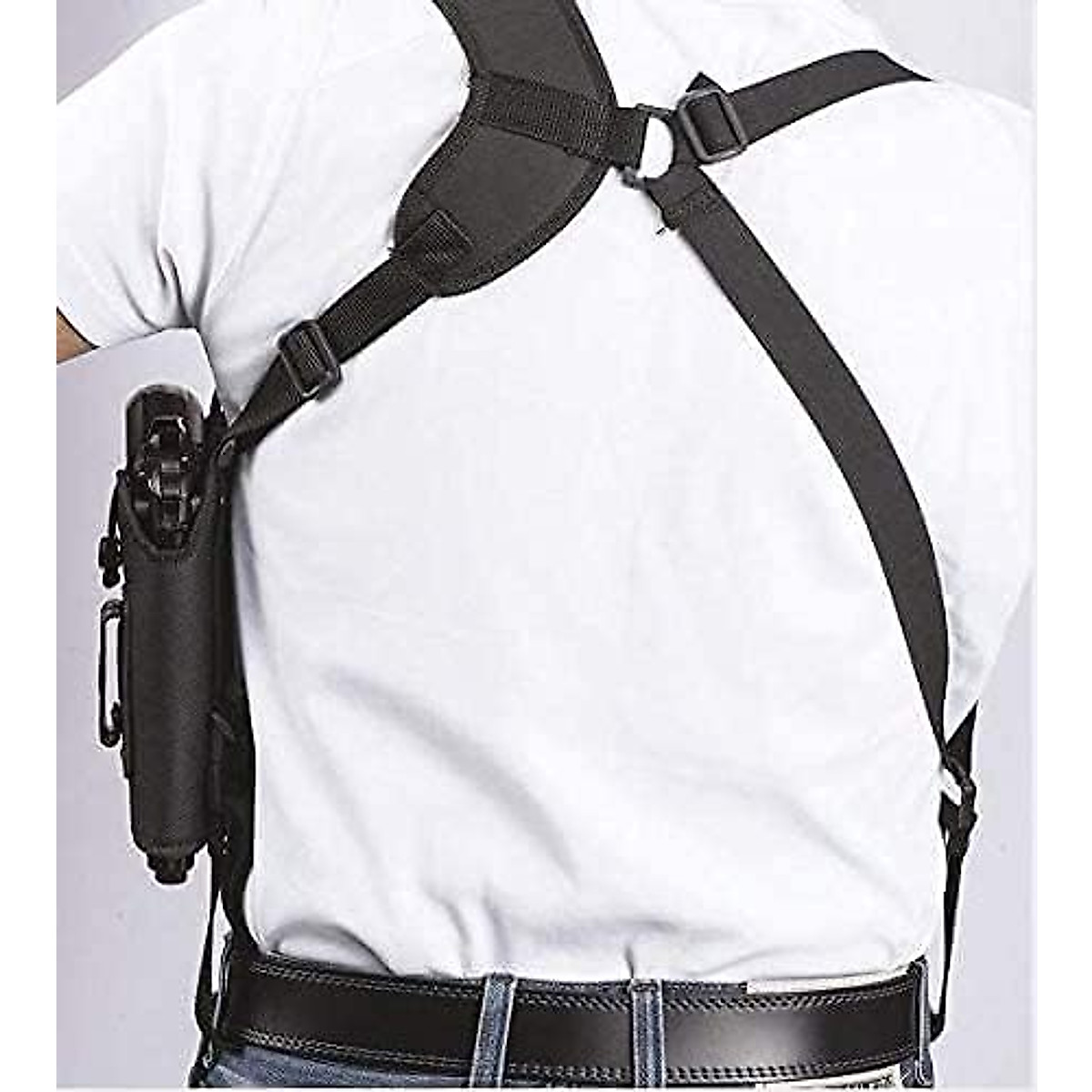 Shoulder Holster - Vertical Shoulder Holsters for Concealed Carry - Universal Under Arm Gun Holder - for Glock Sig Sauer Canik Walther Ruger Taurus Springfield Colt 1911 etc - Use Versatile IWB & OWB