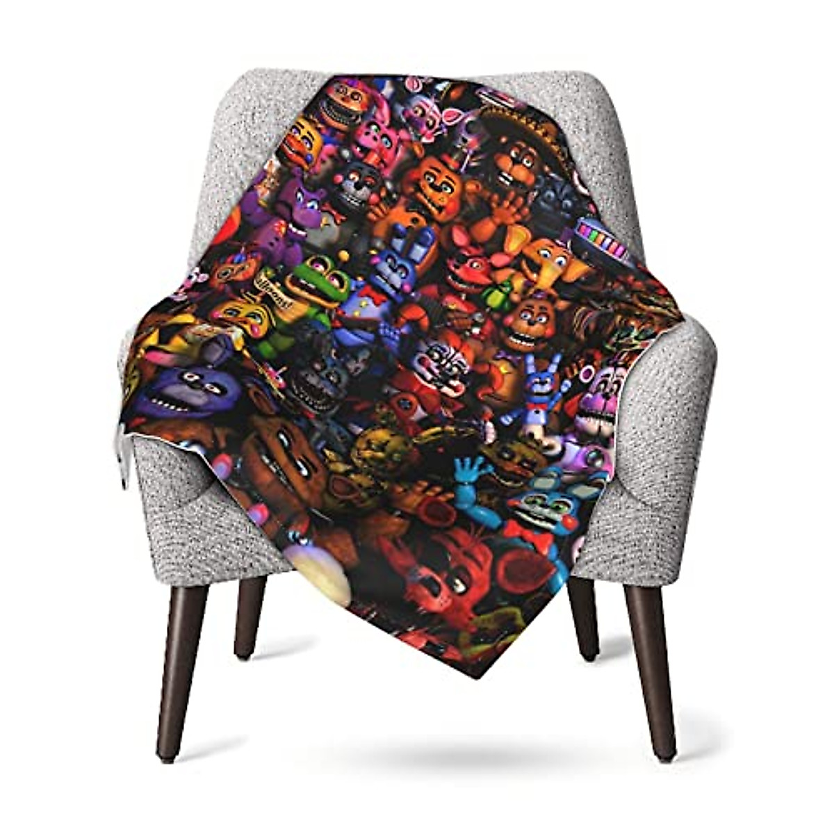 Baby Blanket Five .Nights at Freddy's Blanket Super Soft Suitable for Comforting Newborn Boys and Girls Air Conditioning Quilt 30 X 40 Inch