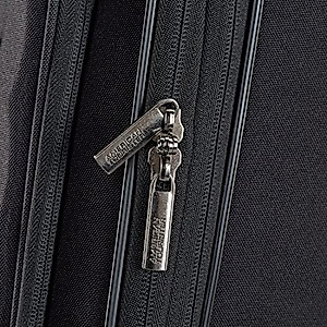 AMERICAN TOURISTER Cascade Softside Expandable Luggage Wheels, Jet Black, 20-Inch Spinner