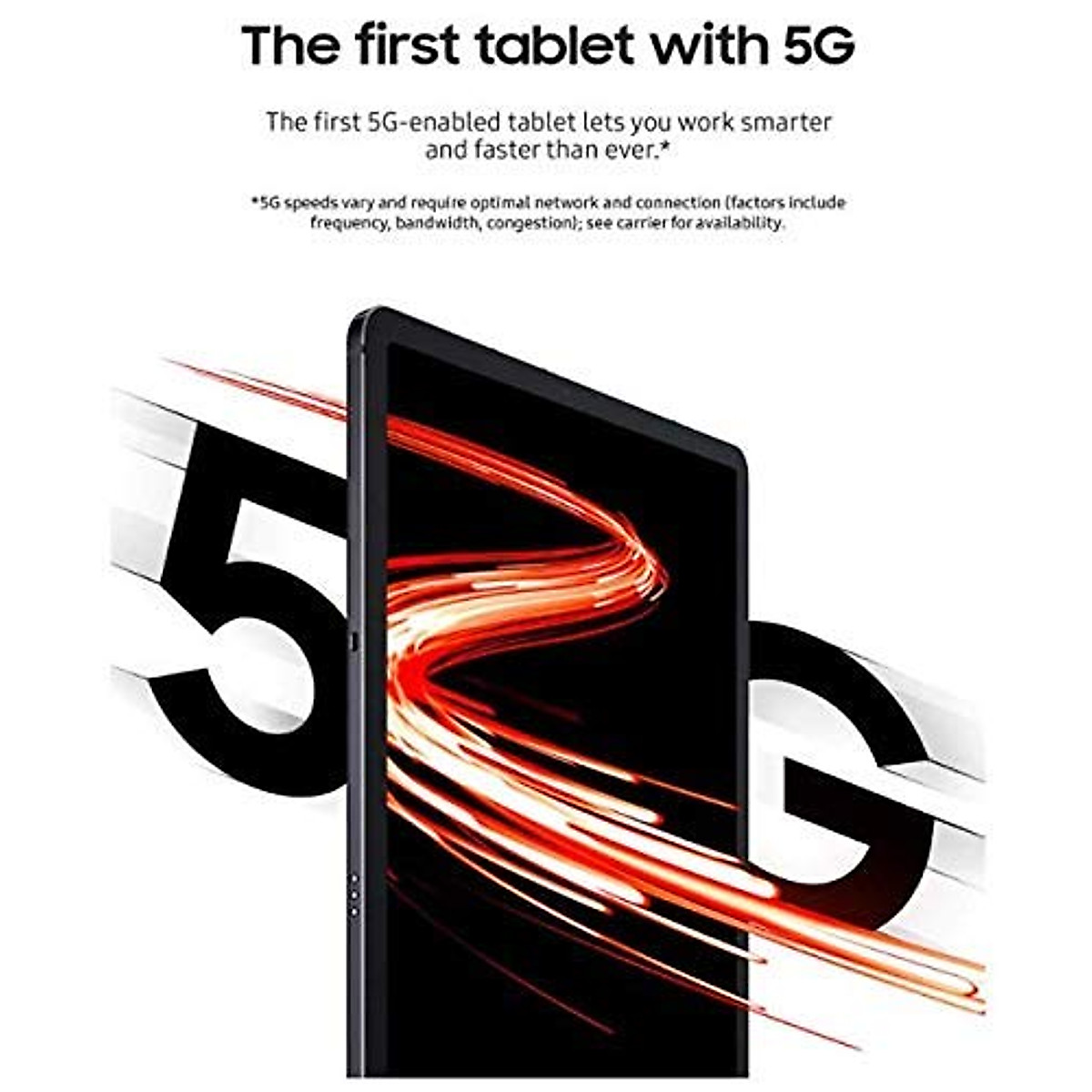 Samsung Galaxy Tab S7 (5G Tablet) LTE/WiFi (AT&T), Mystic Black - 128 GB (2020 Model - US Version & Warranty) - SM-T878UZKAATT (Renewed)