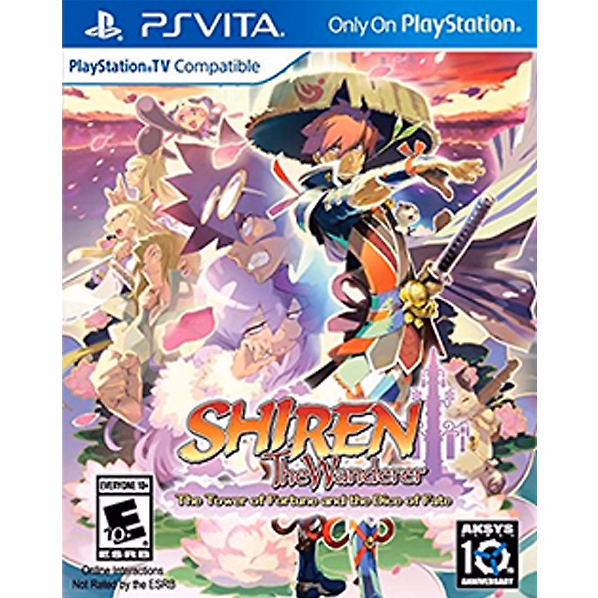 Shiren The Wanderer: The Tower of Fortune and the Dice of Fate - PlayStation Vita