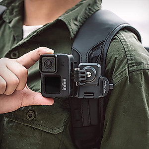 PGYTECH Action Camera Arca-Type Quick Release Plate for Gopro, Insta360, DJI Osmo Action/Pocket and Most Action Cameras